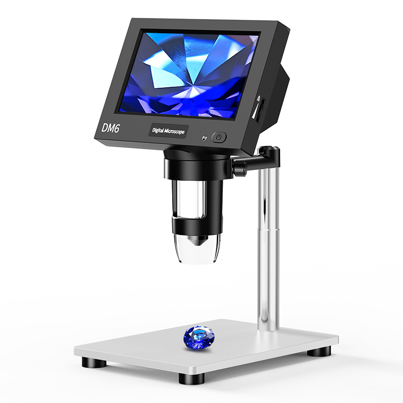 4.3inch LCD Digital Microscope 1000X Video Microscope for Adult with ...