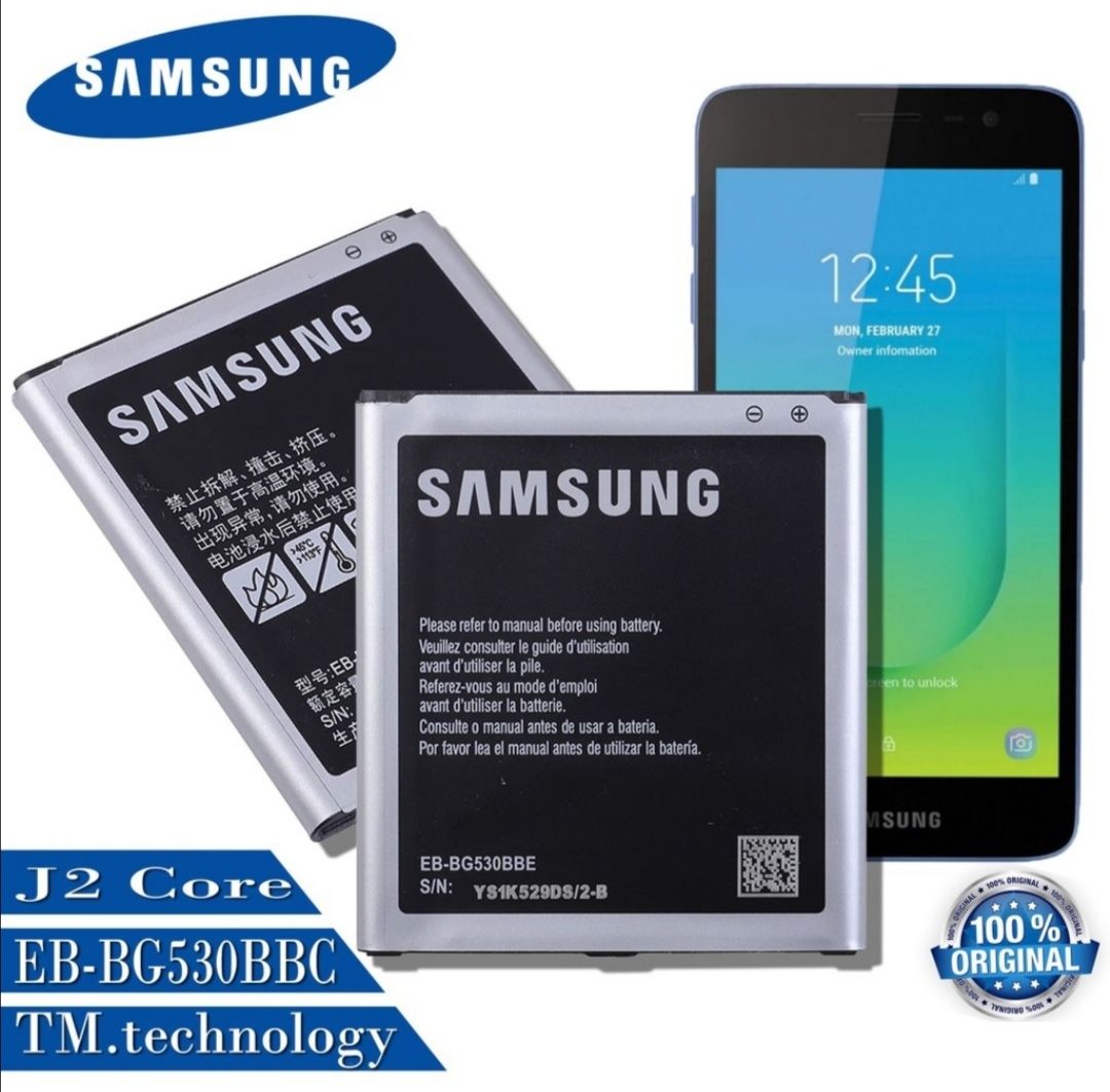 SAMSUNG Battery - EB-BG530CBE / J2 Core / G530 / Samsung J2 Core ...