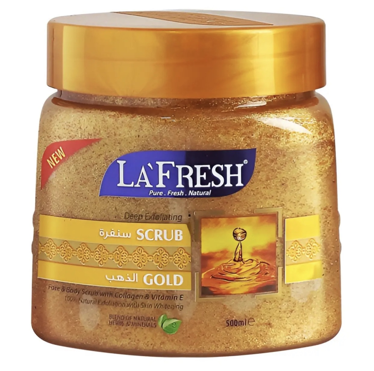 La fresh gold scrub 500ml | Daraz.lk