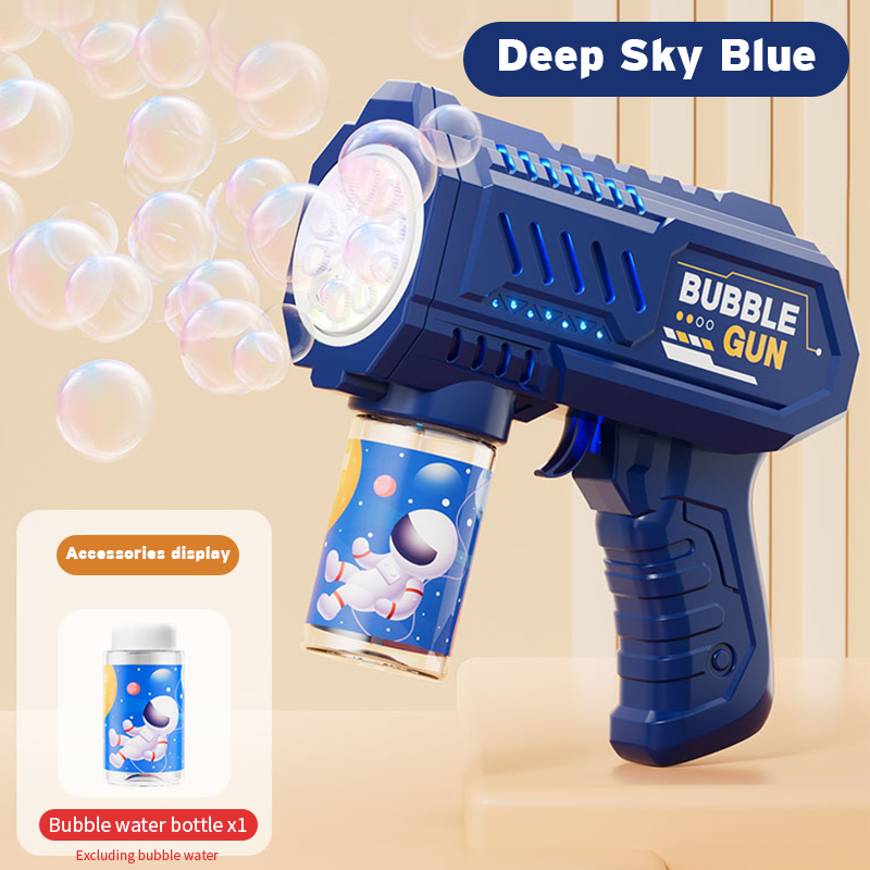 Fully Automatic Space Bubble Blowing Toy Bubble Gun Outdoor Bubble ...