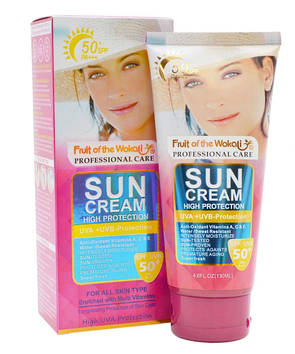 wokali sun cream spf 50+,130ml, made in France | Daraz.lk
