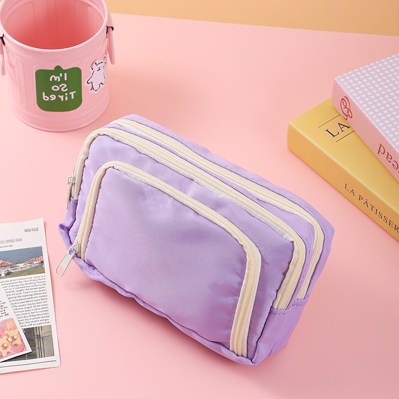 Large Capacity 3 Layers Pen Box Kawaii Pencil Cases Cute Pen Holder ...