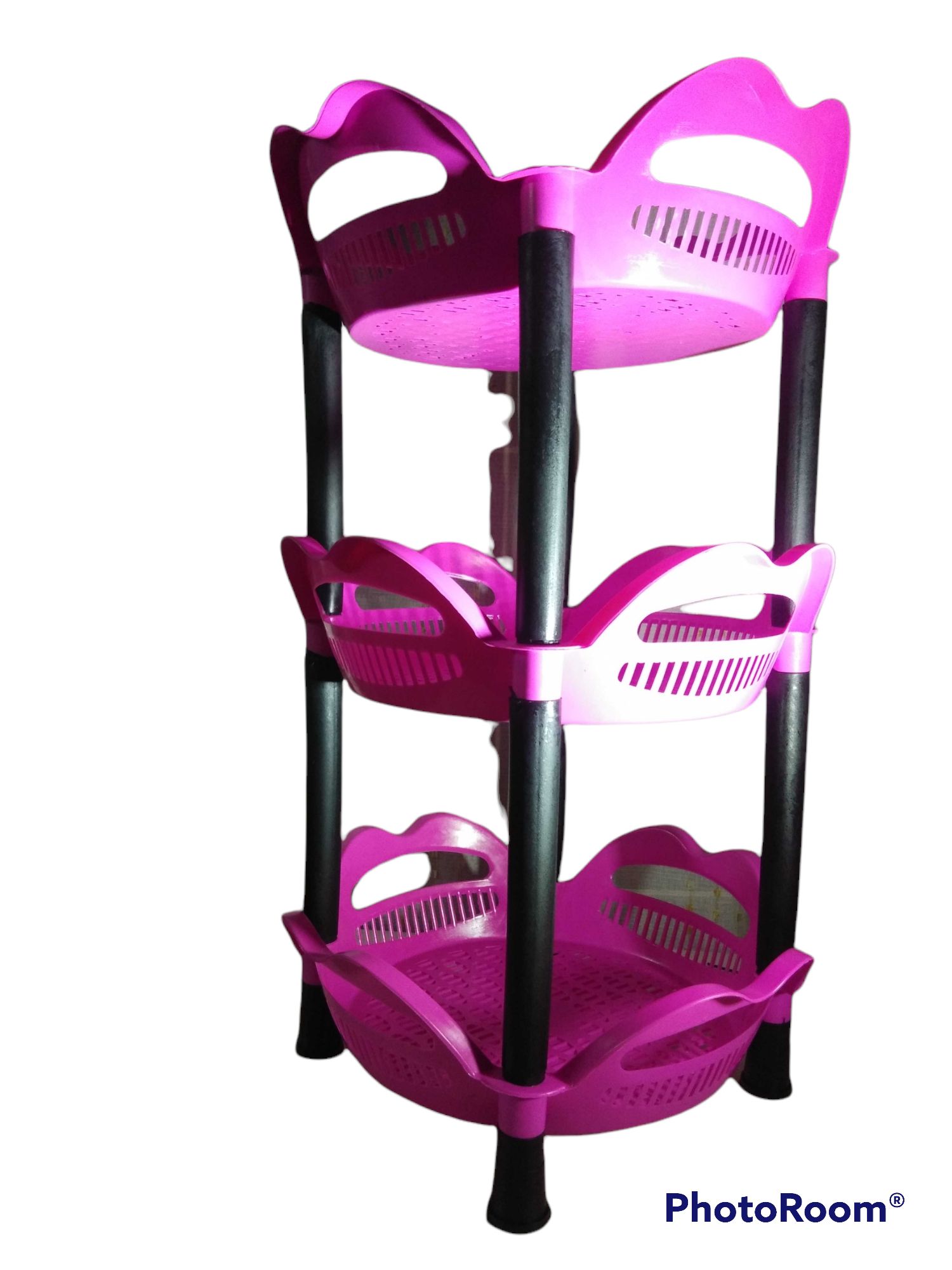 Plastic Rack 3 Layer / Vegetable Rack / Kitchen rack/ food Rack | Daraz.lk