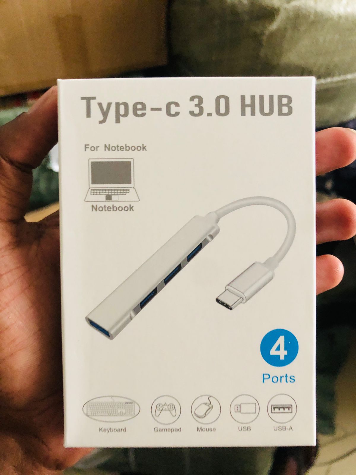 TYPE C 3.0 HUB 4 PORT ADAPTER ORIGINAL | Daraz.lk