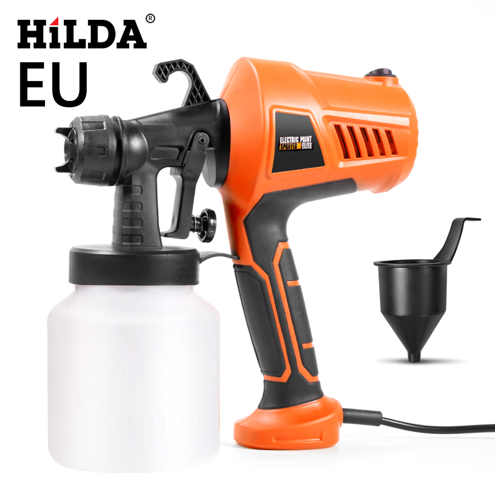 500W Electric Paint Sprayer 800ml High Power Painting Compressor Device ...