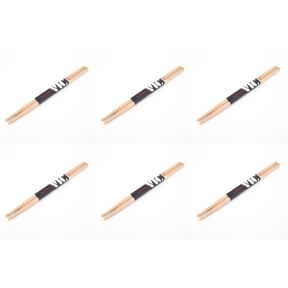 12-2PCS Drumsticks 5A/7A Drum Sticks Consistent Weight and Pitch Wooden ...