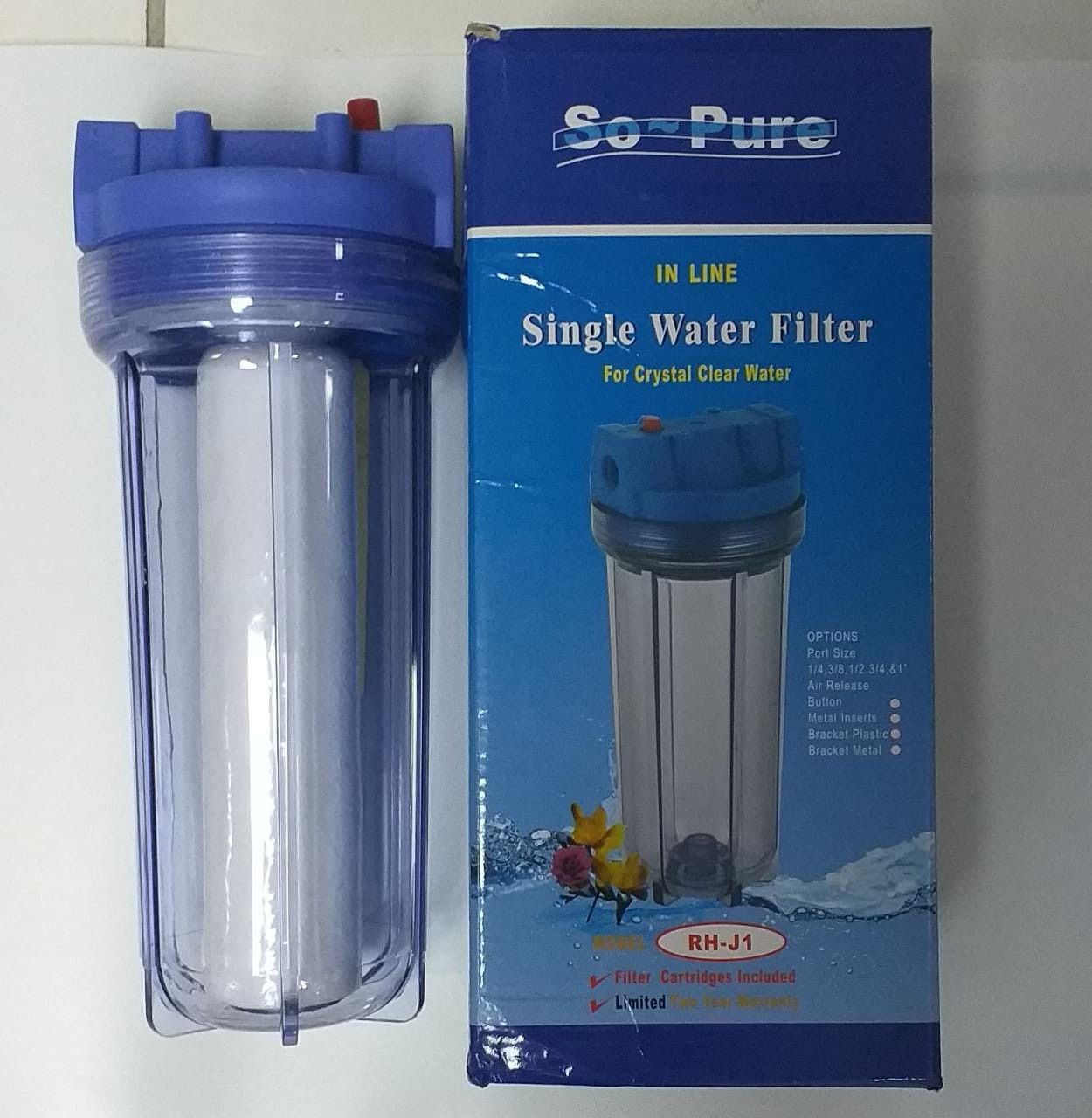 Filter Single Water filter (Brand- SO PURE) RH J1 | Daraz.lk