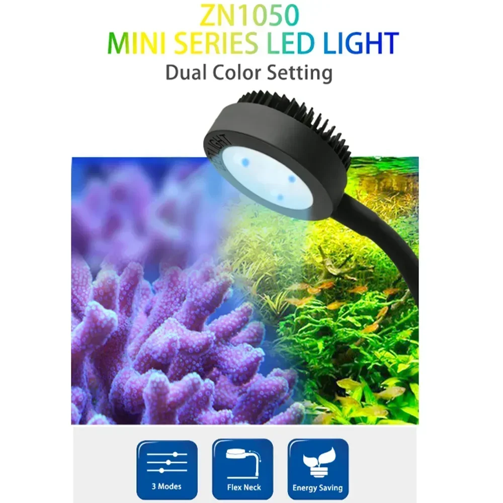 Zetlight LED lamp M1 LED Full Spectrum Nano Small Aquarium Fish Tank ...