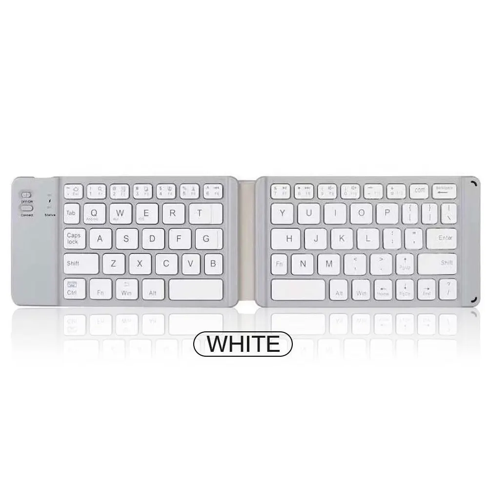 STONEGO 2-fold / 3-fold Ultra-thin Wireless Keyboard with Touchpad ...