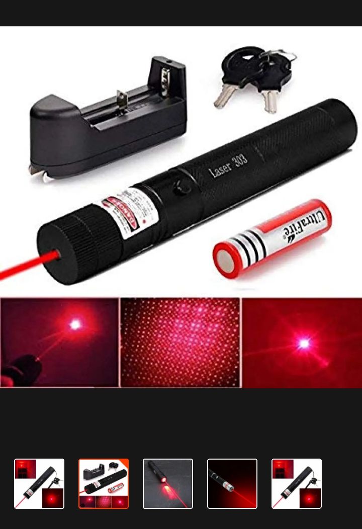 green and red laser light pointar with Rechargeble battary | Daraz.lk
