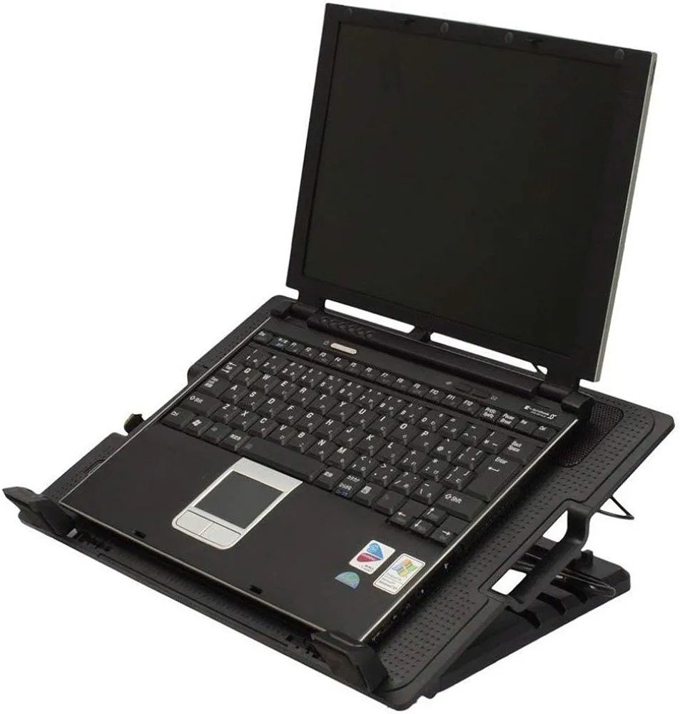Laptop Notepad Cooling Pad Dual Fan S2 Laptop Cooler Cooling Pad and ...