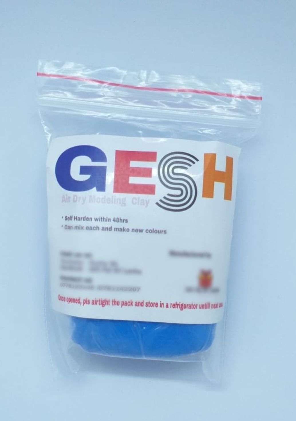Gesh Air Dry Polymer Clay 100g Single Colour Packs | Daraz.lk