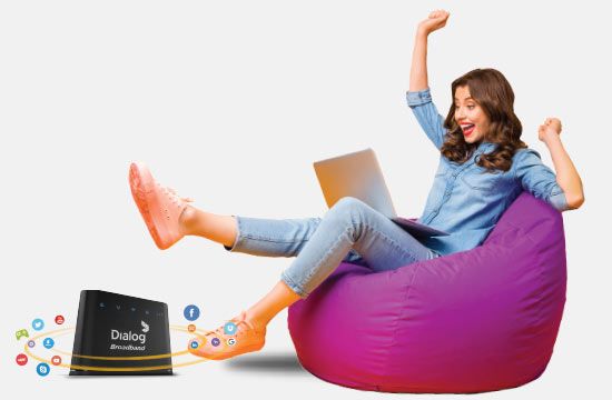 Dialog 4G Router - Huawei B310-Homebroadband Prepaid Connection | Daraz.lk