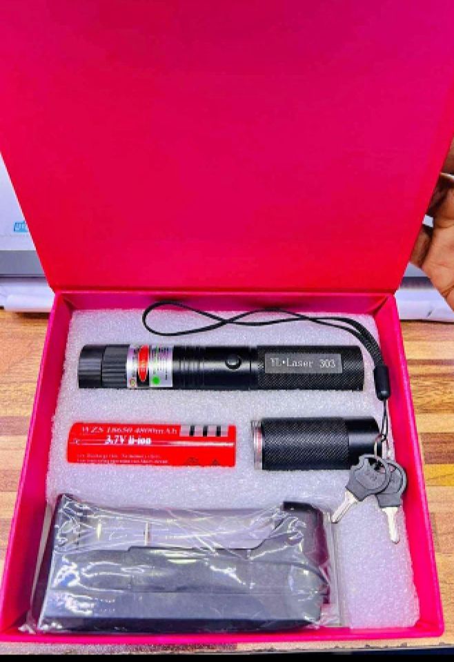laser beam rad and green pointar torch | Daraz.lk