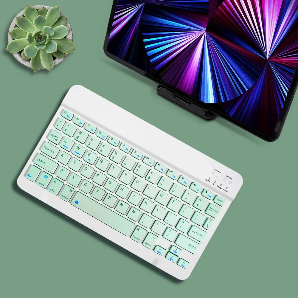 Wireless Keyboard for Tablet 10-13 inch iPad 2024 Huawei Samsung Xiaomi ...