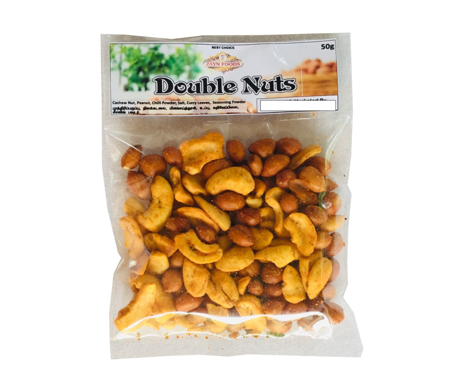 Double Nuts 50g Mixed with Cashew Nuts and Peanuts buy one get one free ...