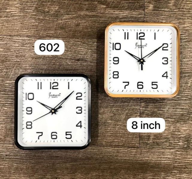Classic Wall clock Quartz 8inch Beautiful Round Clock | Daraz.lk