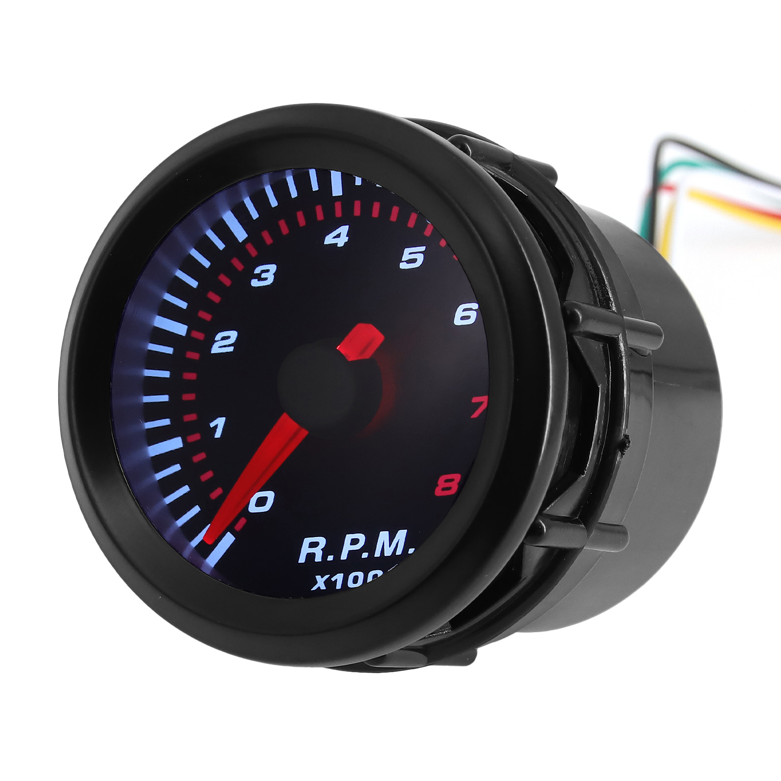 52mm Water Temp Oil Pressure Gauge Tachometer Boost Gauge Bar/Psi ...