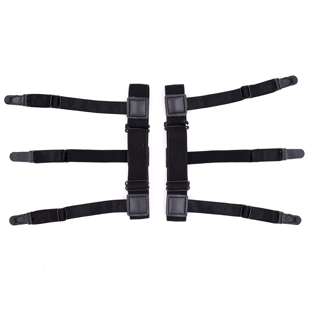 Men's Shirt Stays Adjustable Elastic Shirt Tuckers Garters Shirt ...