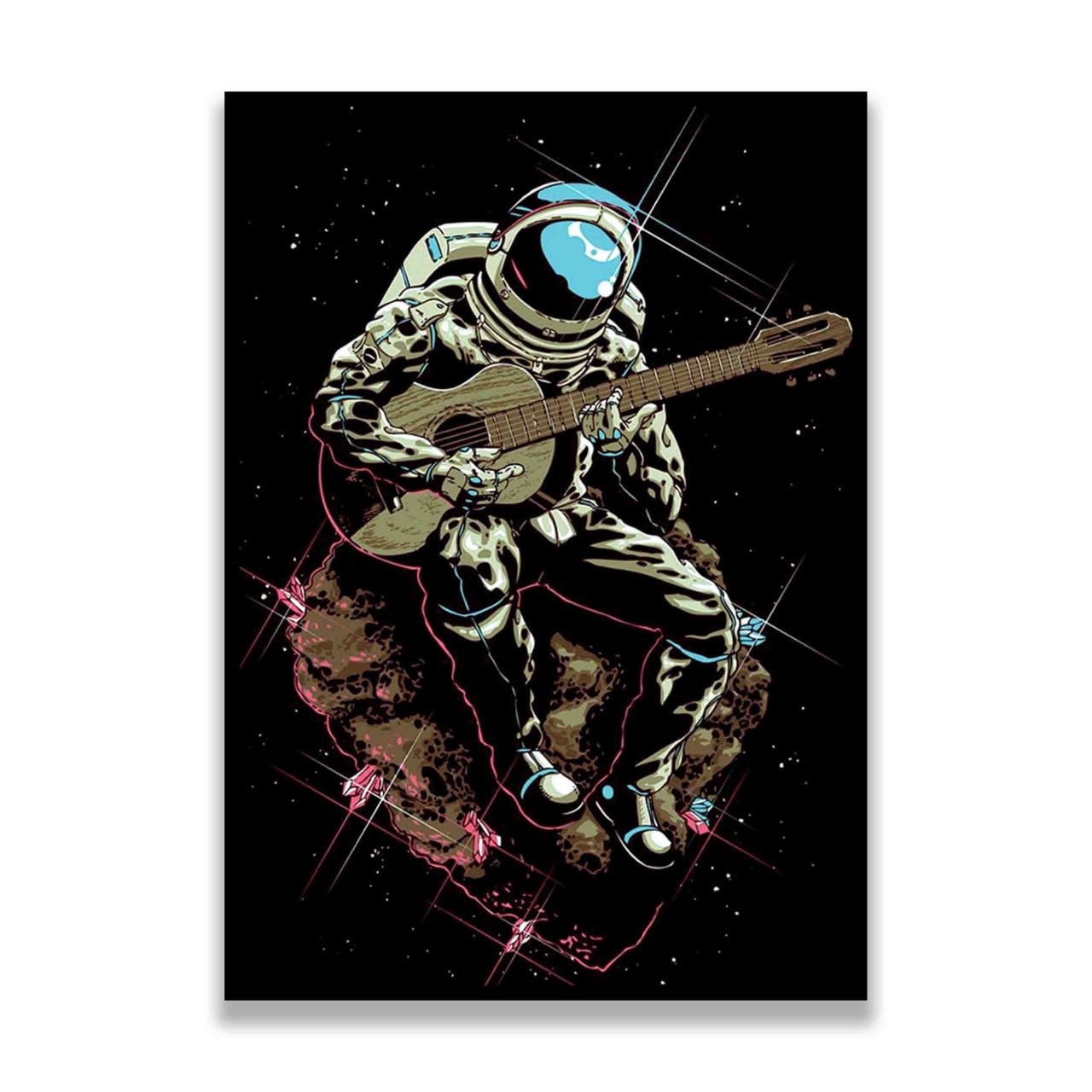 A3/A4 Size Framed Astronaut Space Aesthetic posters Wall decorations ...