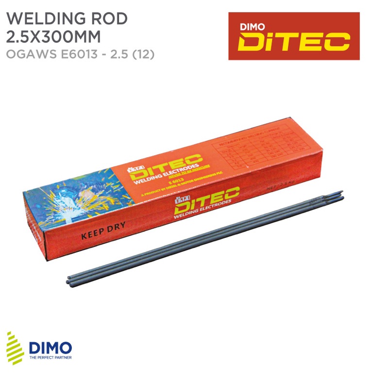 Welding Rod 2.5mmx300mm E6013 No #12 D-Tech | Daraz.lk