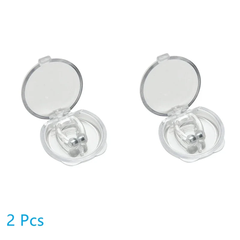 Magnetic Anti Snore Device Stop Snoring Nose Clip Easy Breathe Improve ...