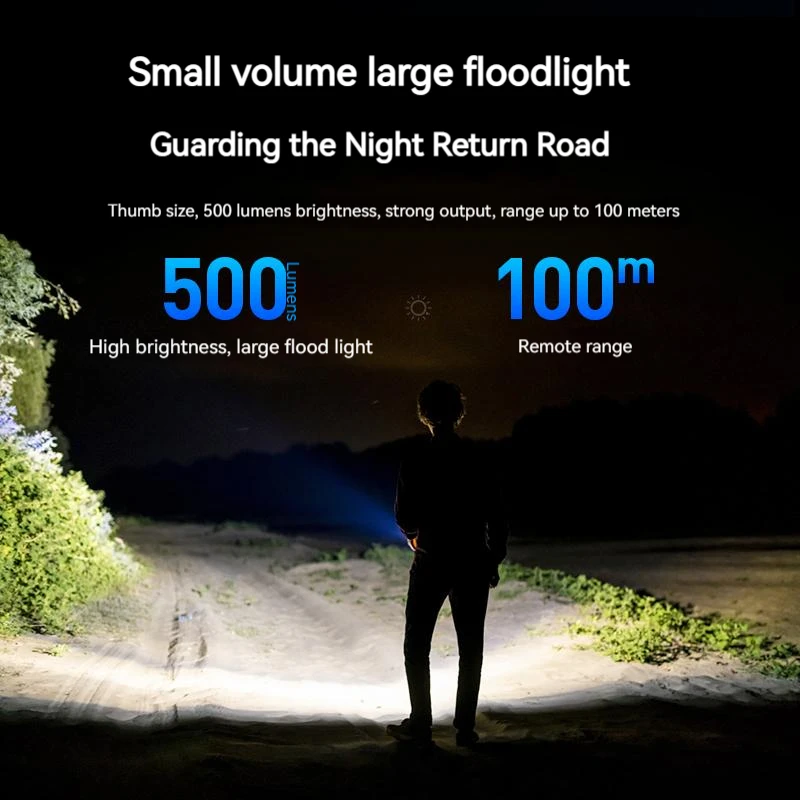 PHILIPS EDC Flashlight LED Rechargeable Lamp Mini EDC Keychain ...