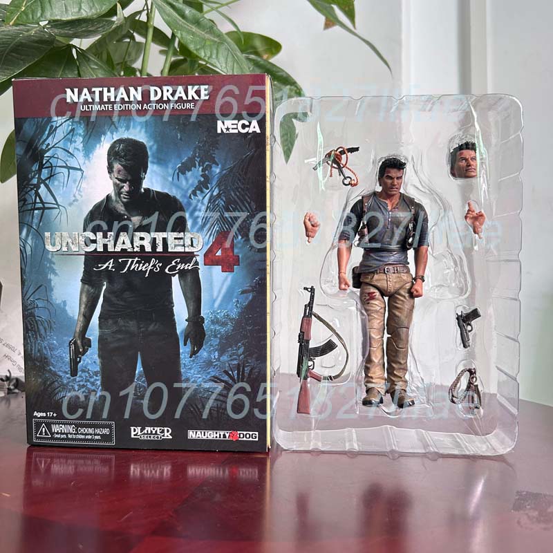 NECA Figure Uncharted 4 A thief's end NATHAN DRAKE Action Figure Model ...