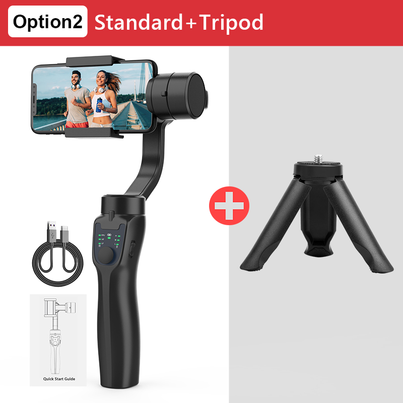 F8 Handheld 3-Axis Gimbal Phone Holder Anti Shake Video Record ...