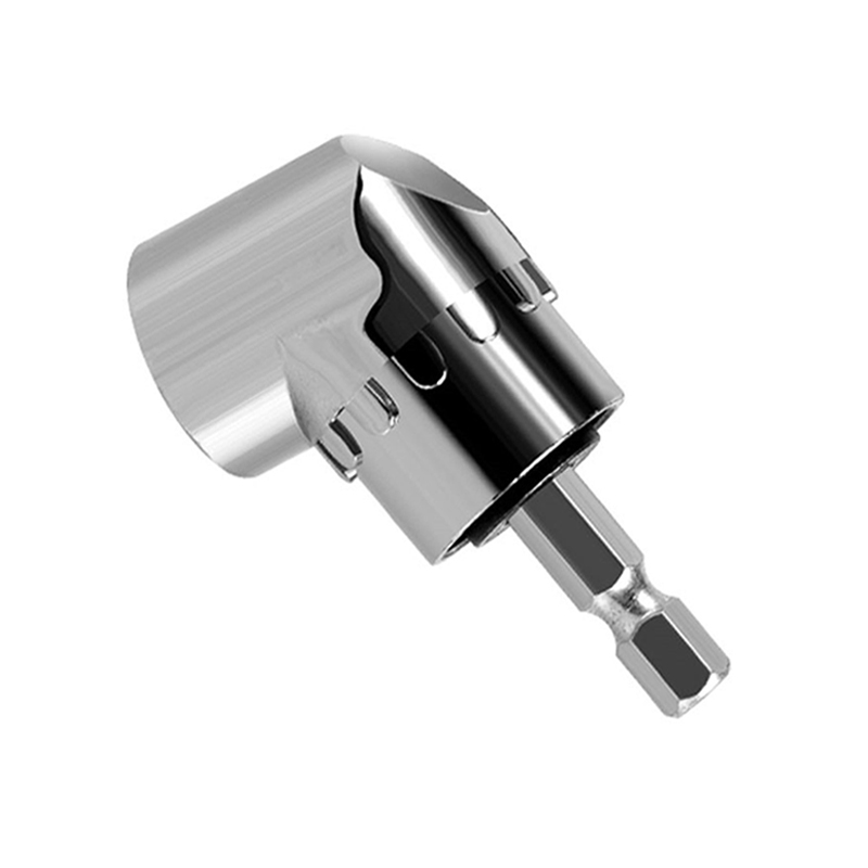 105 Degree 1/4 Hex Shank Magnetic Bit Angle Extension Screw Driver ...