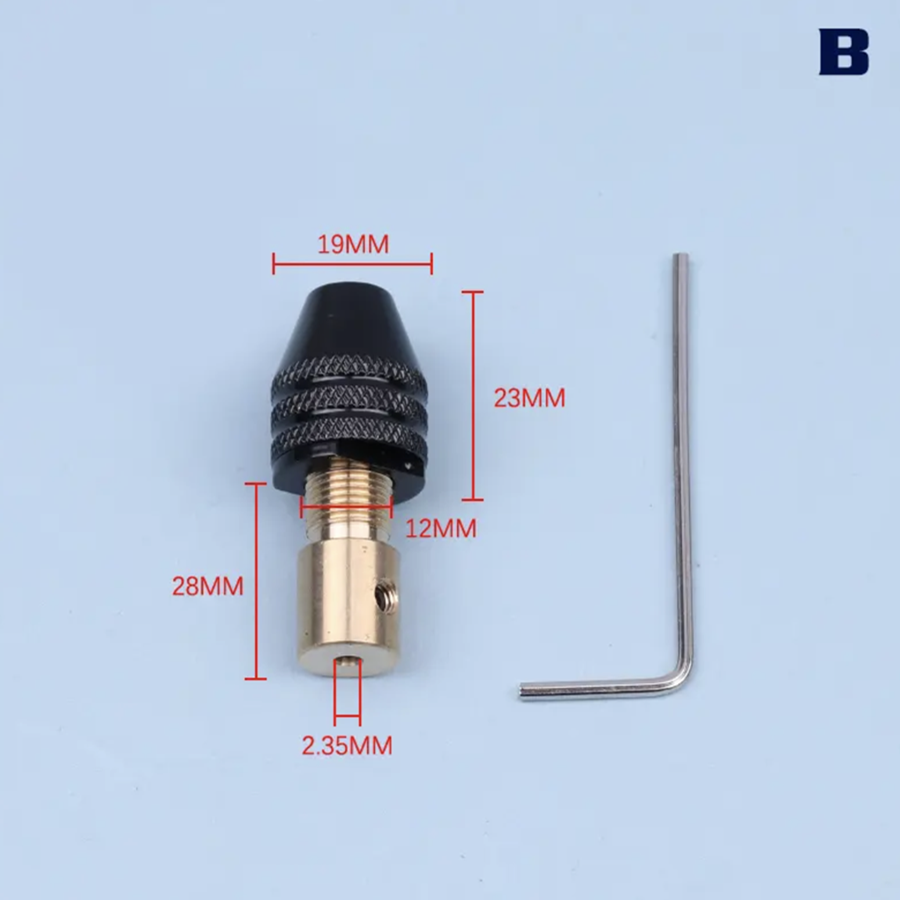 1PC 0.3-3.4mm Universal Small Electronic Drill Bit Collet Mini Chuck ...