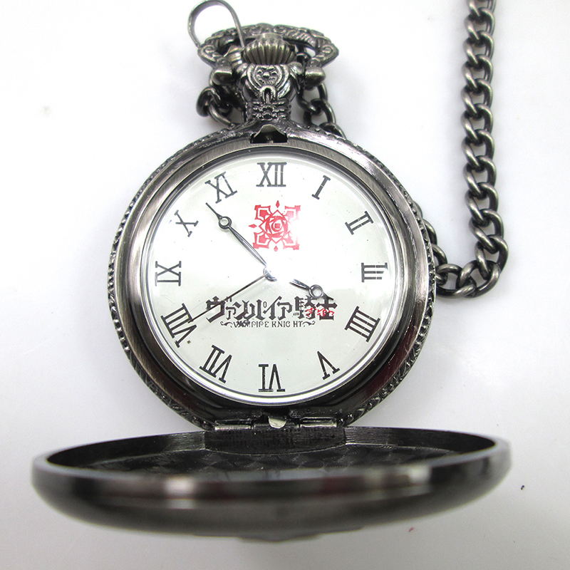 Brdwn HITMAN REBORN Vampire Knight Detective Conan Gray Pocket Watch ...
