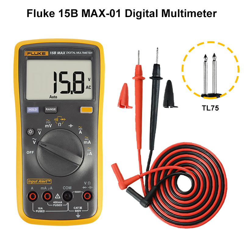 FLUKE Digital Multimeter F101 KIT 106 107 12E+ 15B MAX KIT 17B MAX KIT ...