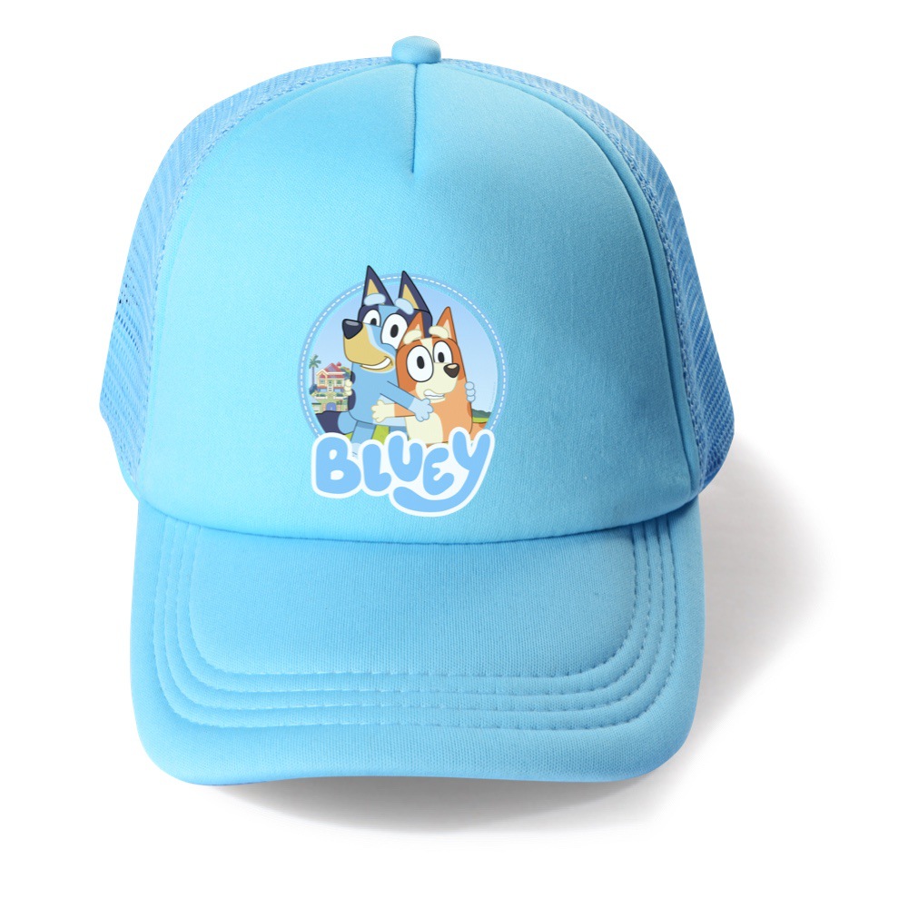 Bluey Baseball Cap Bluey Sun Hat Summer Peaked Cap Cap Girth Adjustable ...