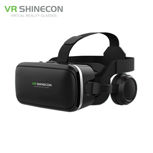 VR Shinecon 6.0 Headphone Version 3D Virtual Reality Stereo Helmet VR ...