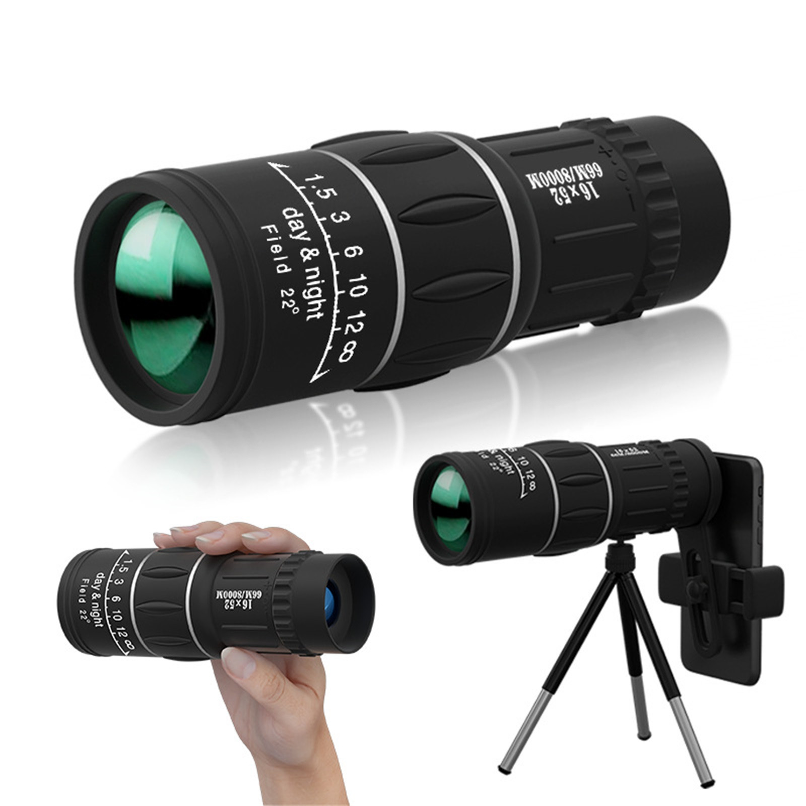 Portable Optical Zoom Field Glasses With Clear Field Of View 8X ...