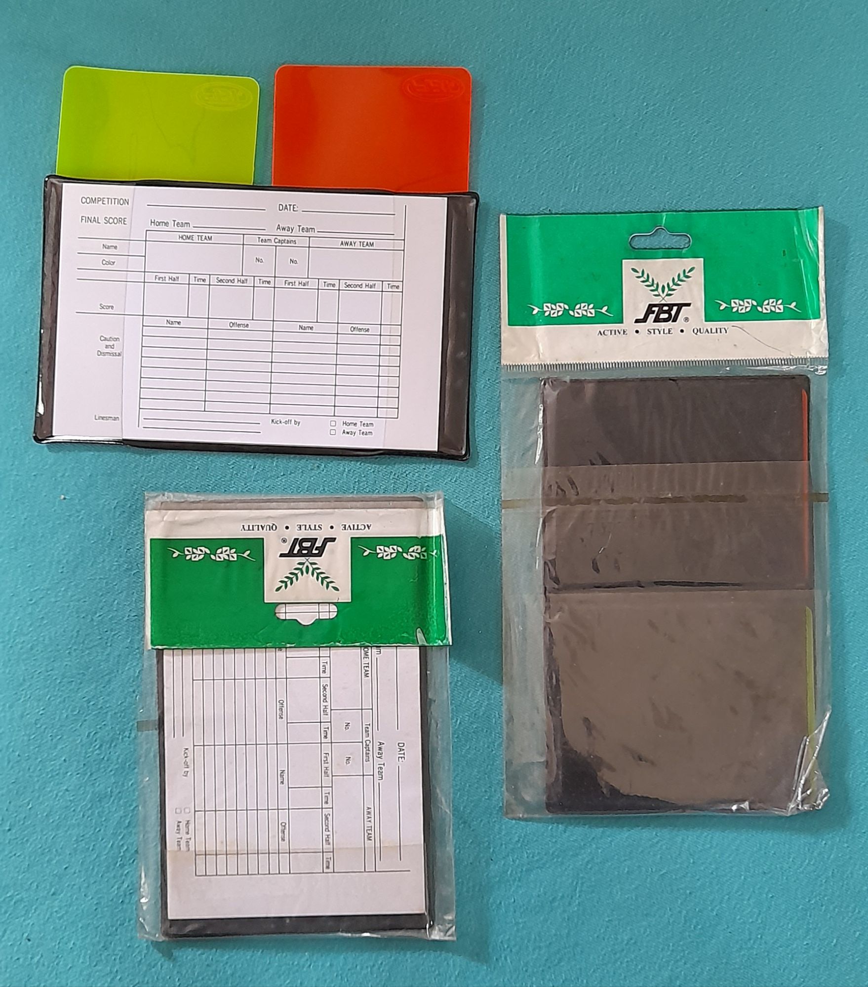 Foot ball referee card & notebook | Daraz.lk