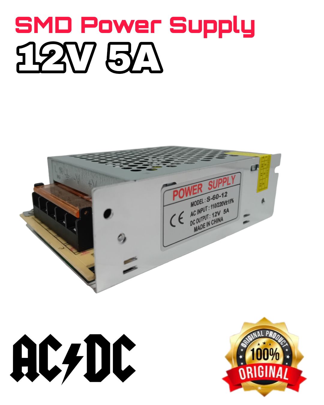 12V 5A SMD Power Supply | Daraz.lk