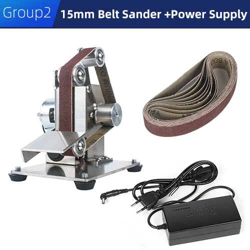 Belt Sander Polishing Grinding Machine DIY Mini Electric Belt Machine ...